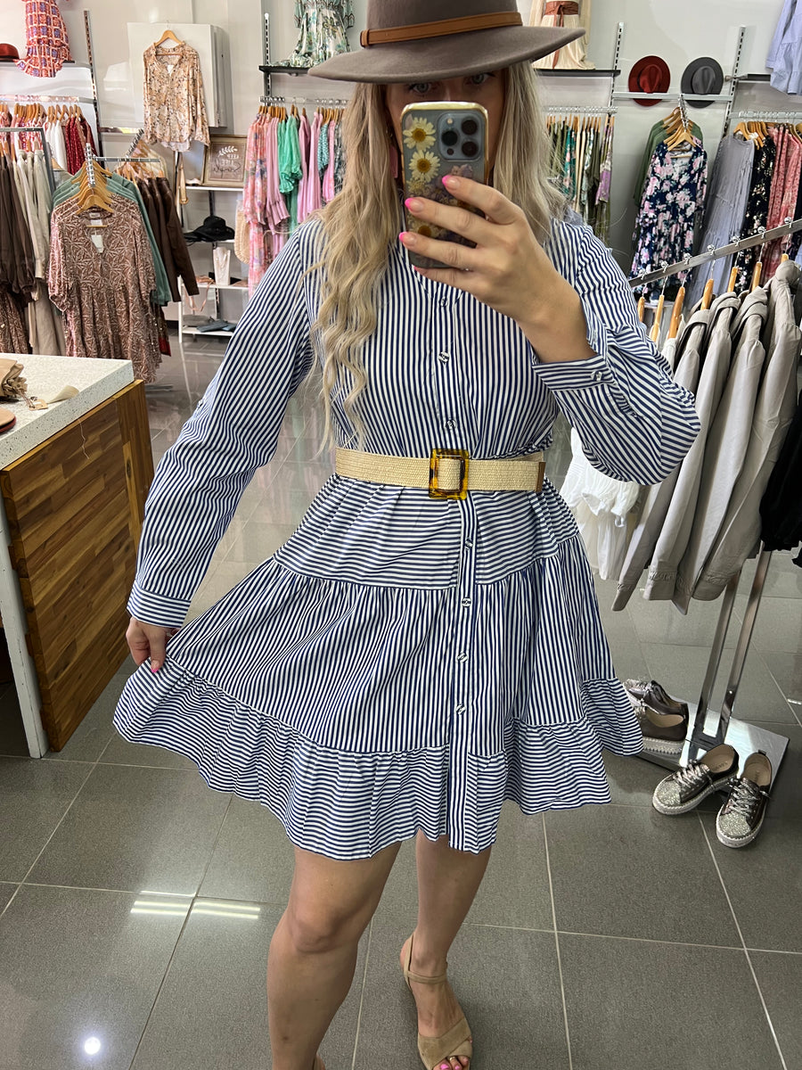 Sammy Dress Blue – Summer Breeze Clothing