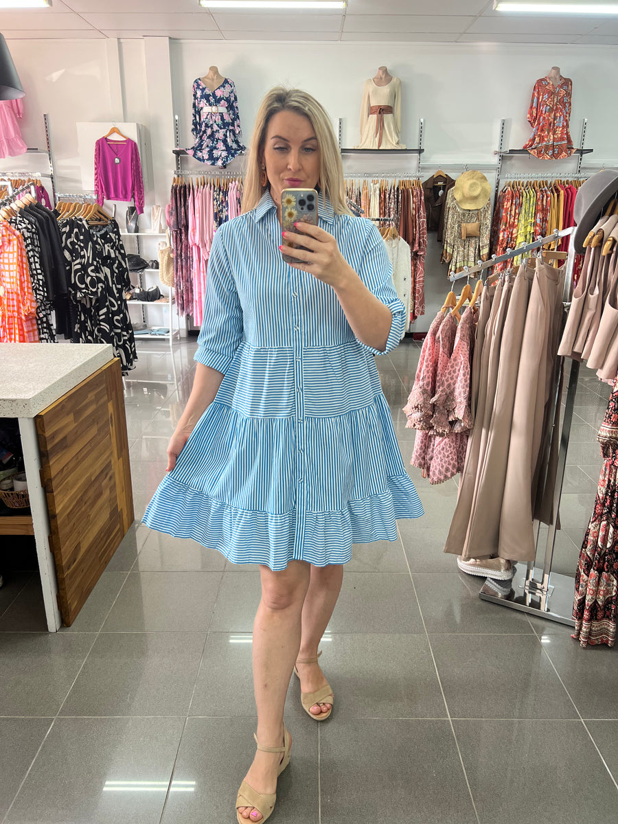 Sammy Dress Sky – Summer Breeze Clothing
